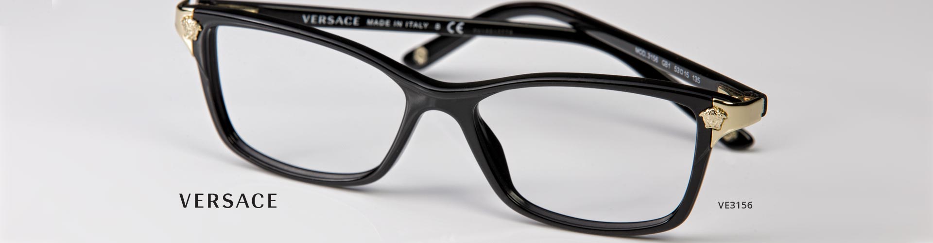 Versace Women's Glasses: Premium Frames & Prescription Lenses