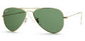 Ray-Ban RB3044 - Small Metal Aviator Sunglasses | FramesDirect.com