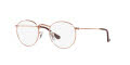 Ray-Ban RB3447V Round Metal Eyeglasses | FramesDirect.com
