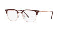 Ray-Ban RB7216 - New Clubmaster Optics Eyeglasses | FramesDirect.com