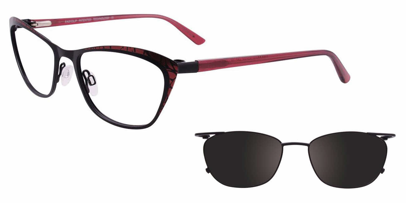 Easyclip EC456-With Magnetic Clip on Lens Eyeglasses