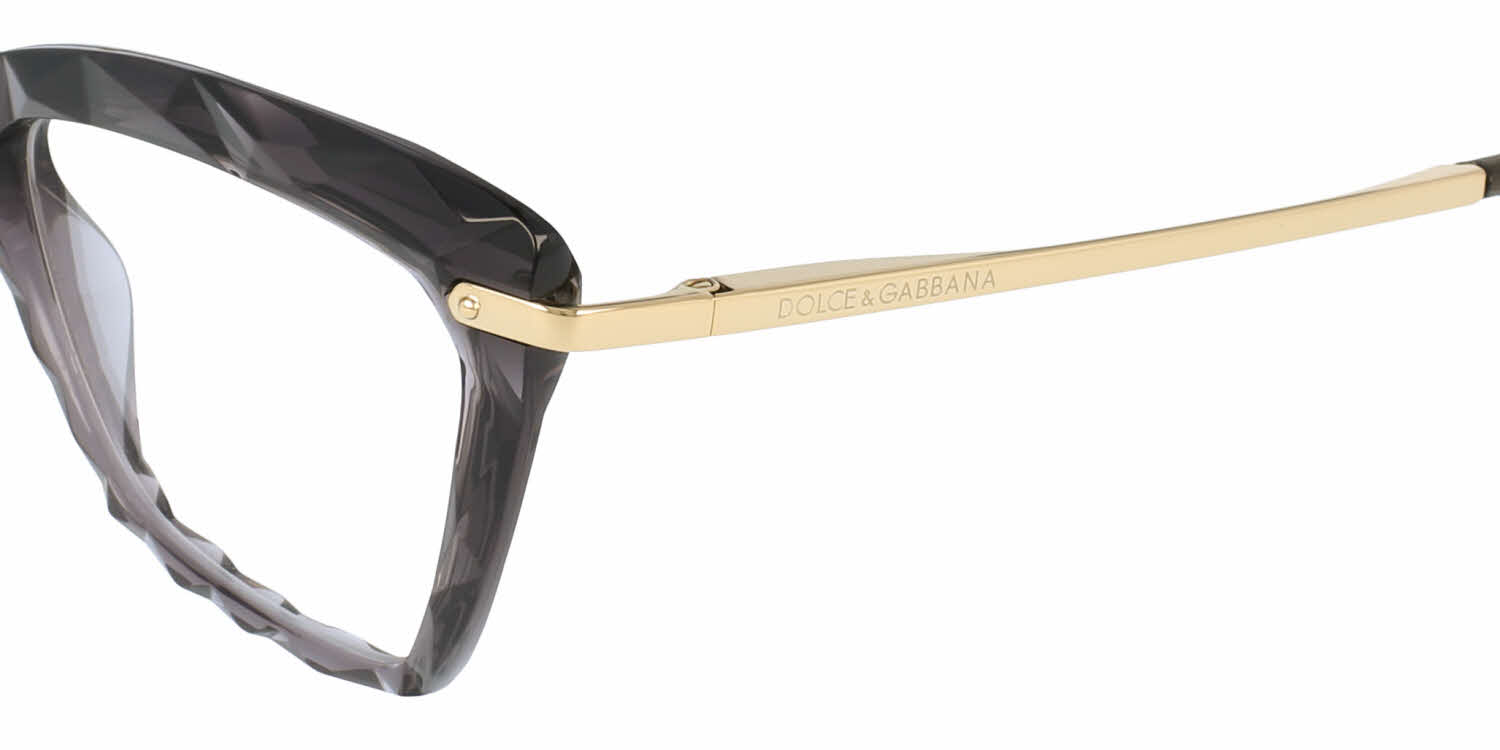 DG5025 Frames Dolce&Gabbana DG5025 Eyeglass Frames - Crystal Cat Eye ...