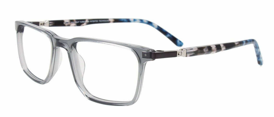 EasyClip EC634 with Magnetic Clip On Lens Eyeglasses | FramesDirect.com