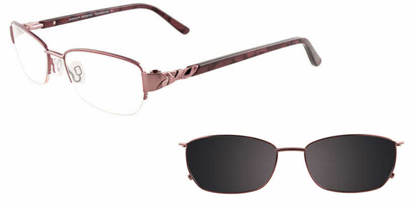 Easyclip EC305-With Magnetic Clip on Lens Eyeglasses