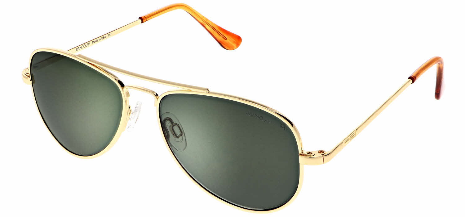 Randolph Engineering Concorde - Skull Temple Sunglasses | FramesDirect.com